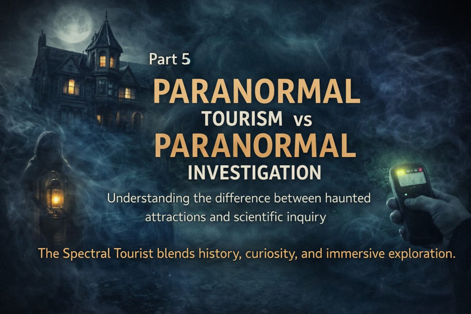 Part 5 – Paranormal Tourism vs Paranormal Investigation | Paranormal NZ